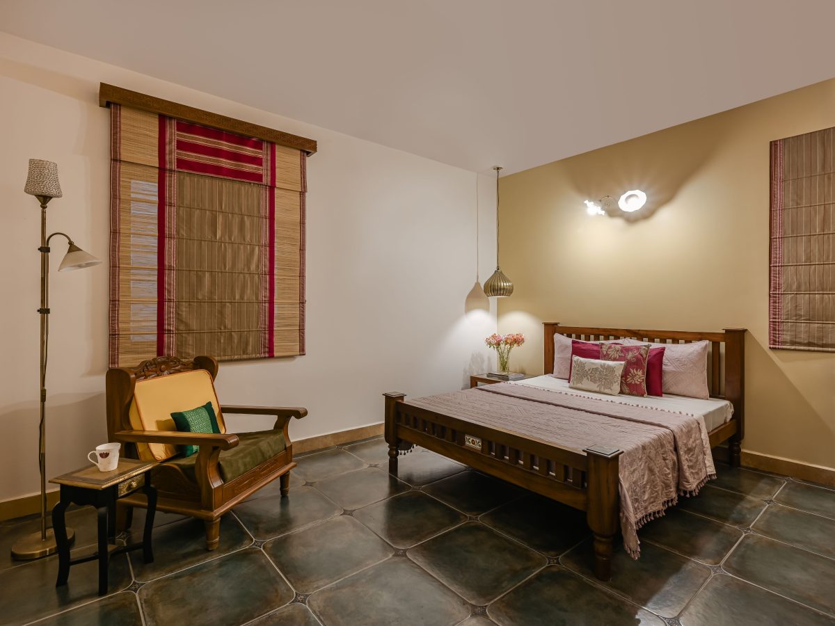 Look beyond the brick walls and reveal an authentically Indian home ...