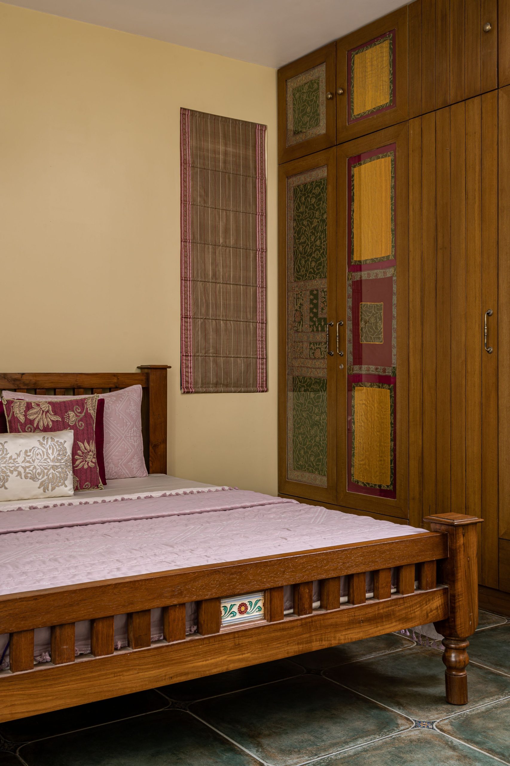 Look beyond the brick walls and reveal an authentically Indian home ...