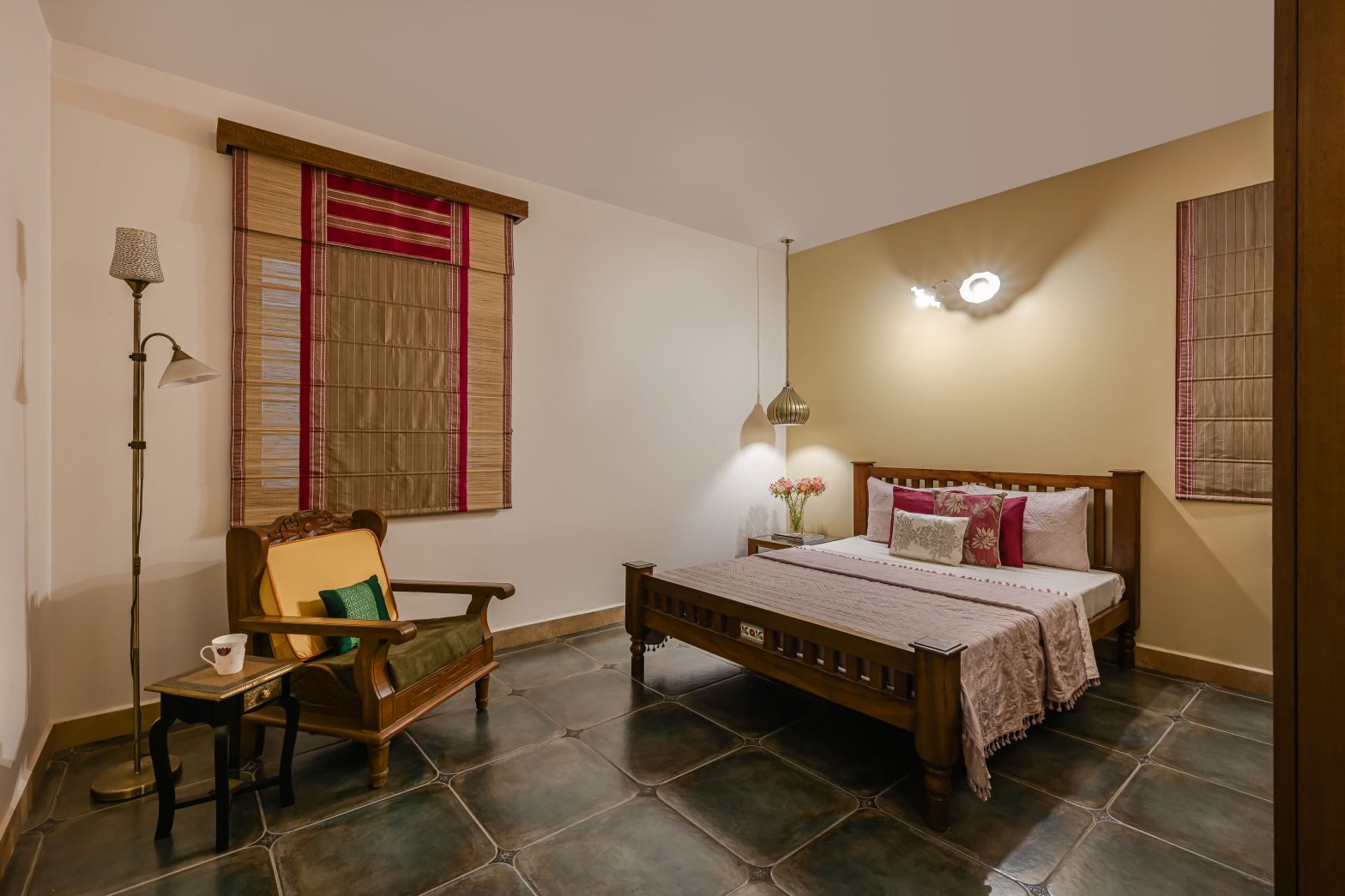 Look beyond the brick walls and reveal an authentically Indian home ...