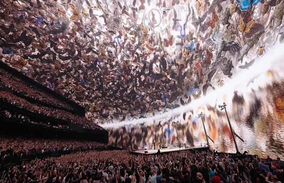 Immerse into 360° visuals at the world's largest sphere in Las Vegas ...