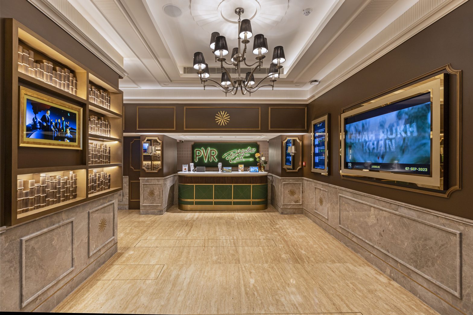 Shine golden behind the silver screen of Delhi's grand cinema ...