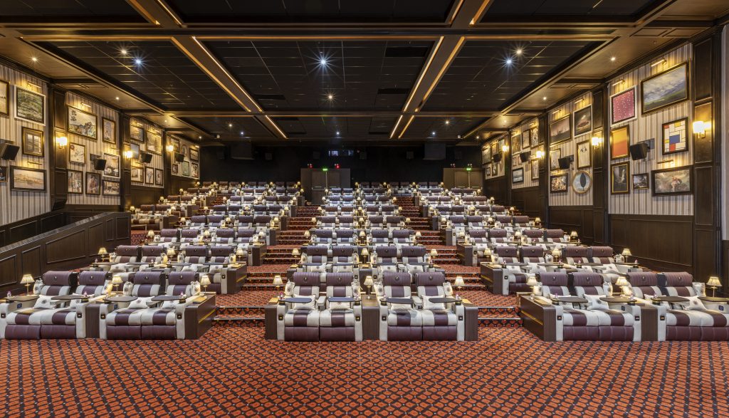 Shine golden behind the silver screen of Delhi's grand cinema ...