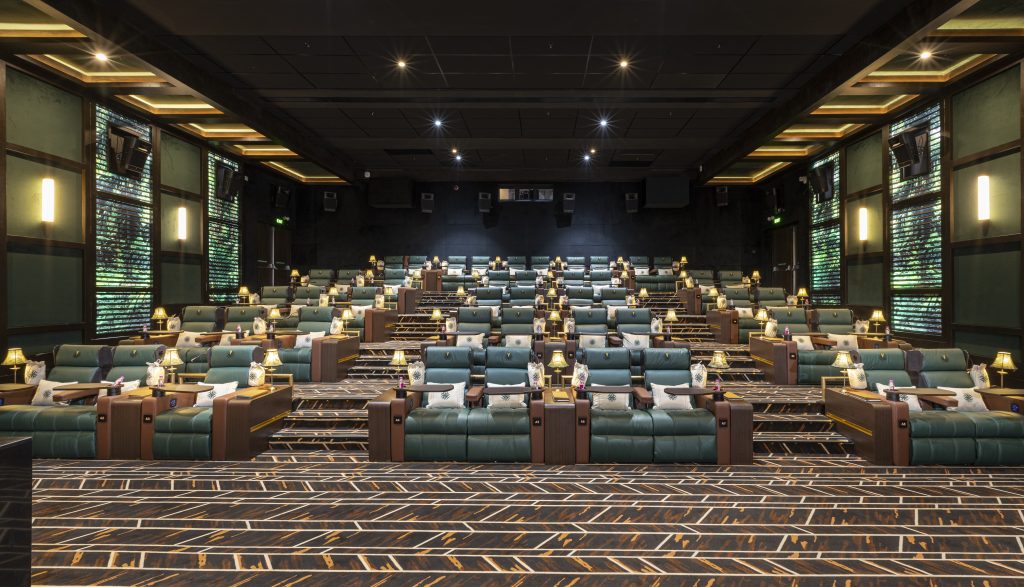 Shine golden behind the silver screen of Delhi's grand cinema ...