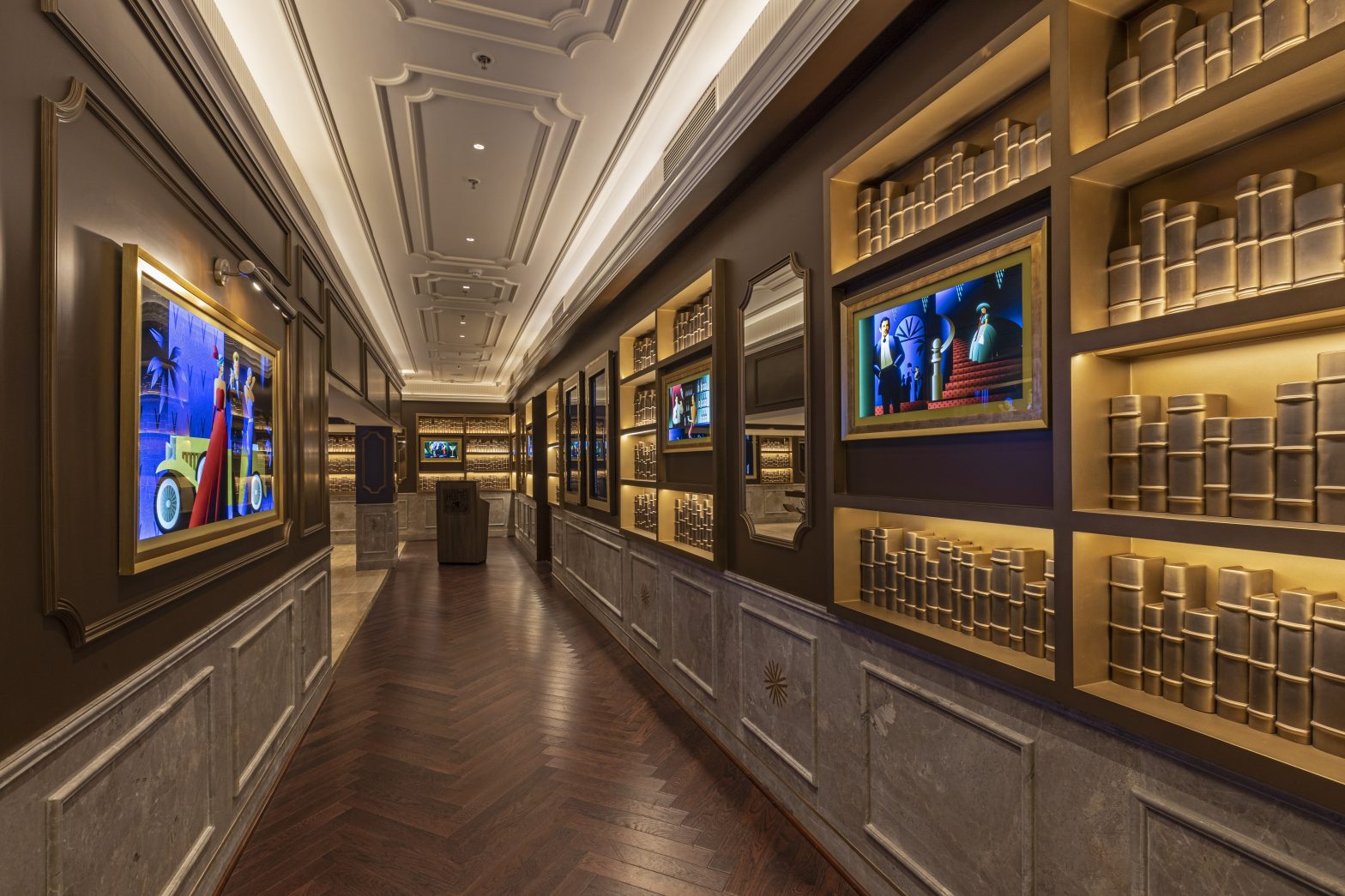 Shine golden behind the silver screen of Delhi's grand cinema ...