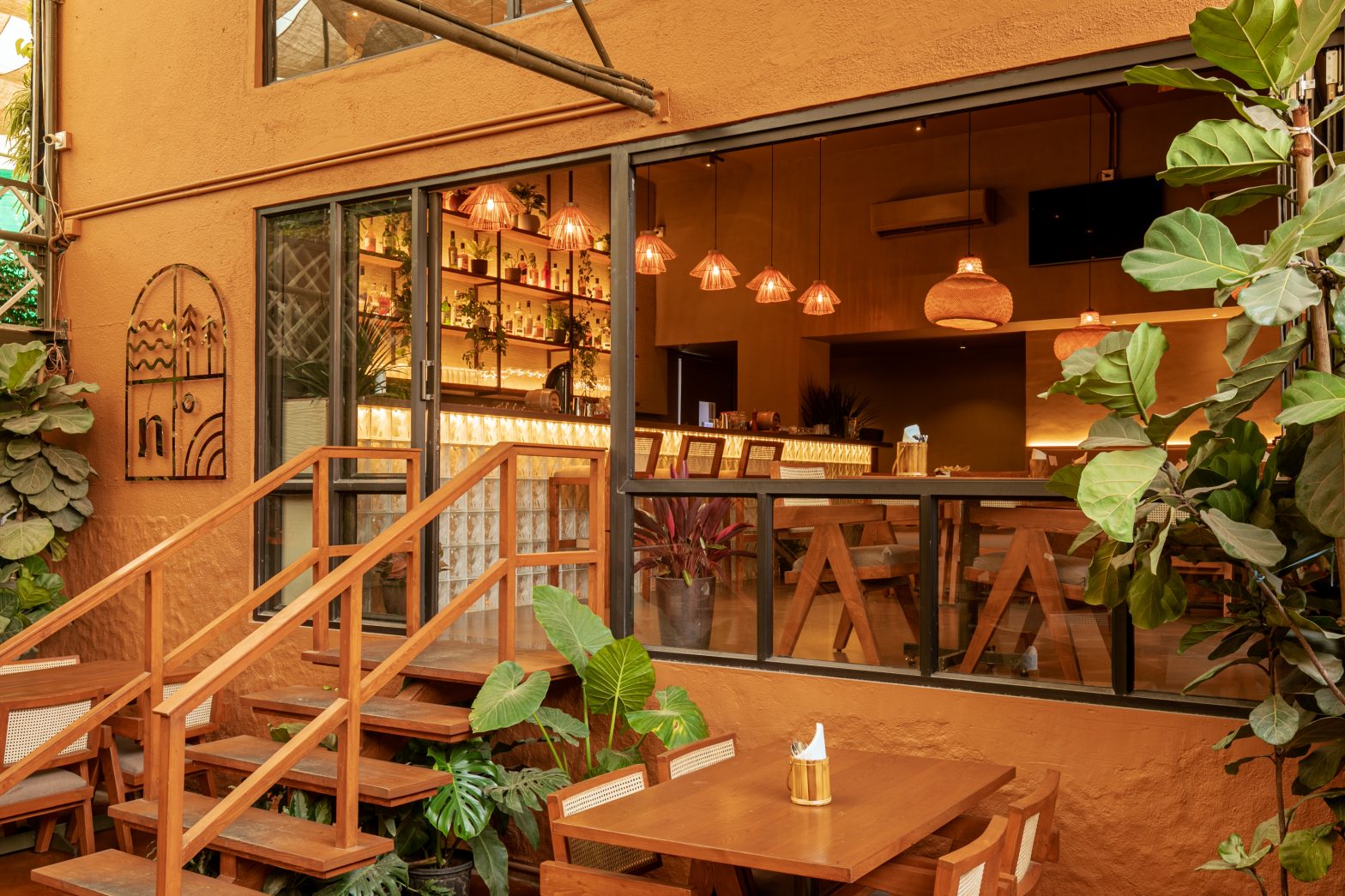 Embark on a woody adventure inside this Pune restaurant - Architect and ...