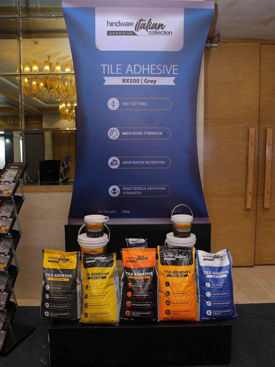 Find a one-stop solution for tiles with Hindware's new adhesive line ...