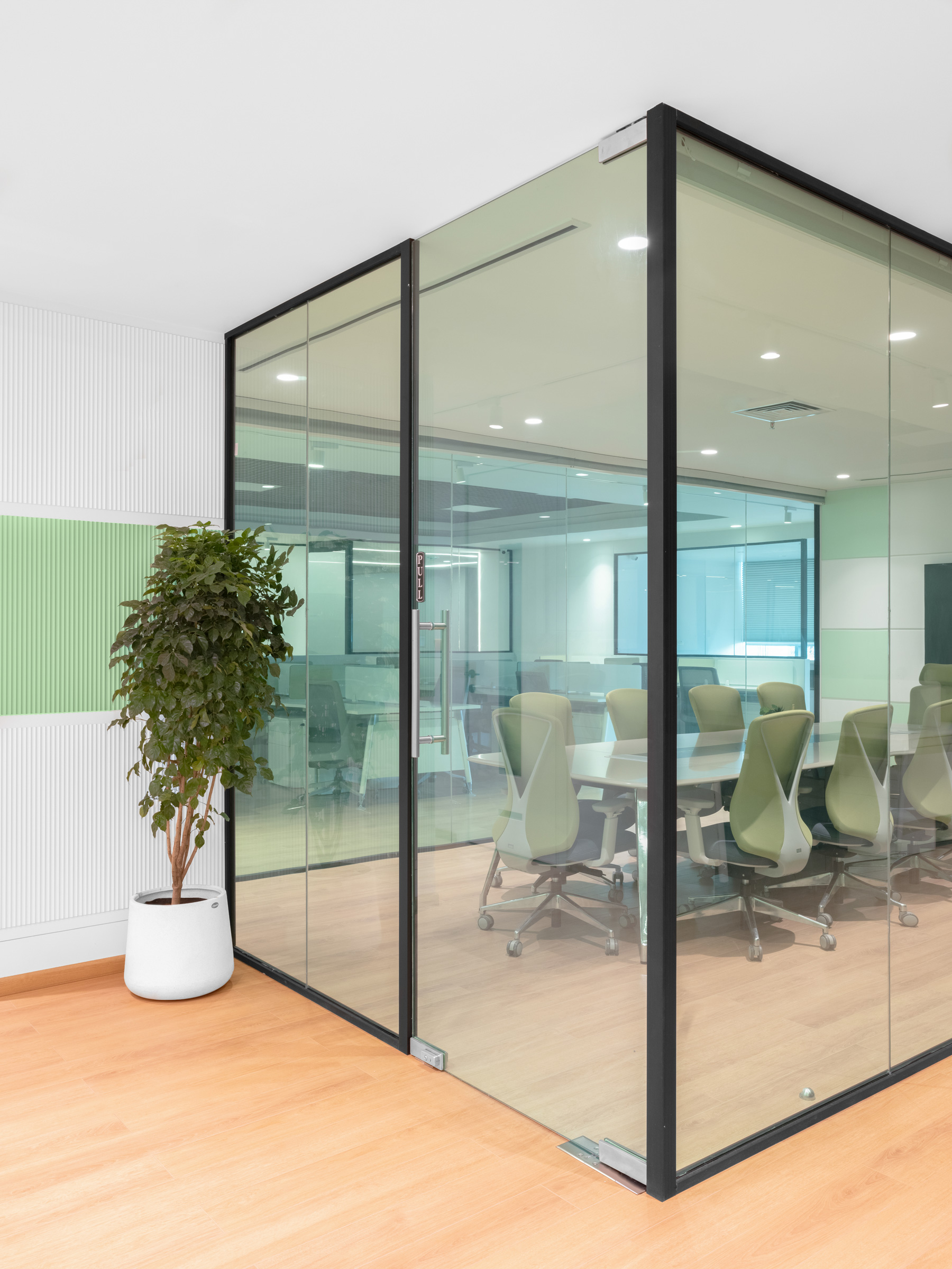 Inside this Hyderabad office where minimalism makes a grand statement ...