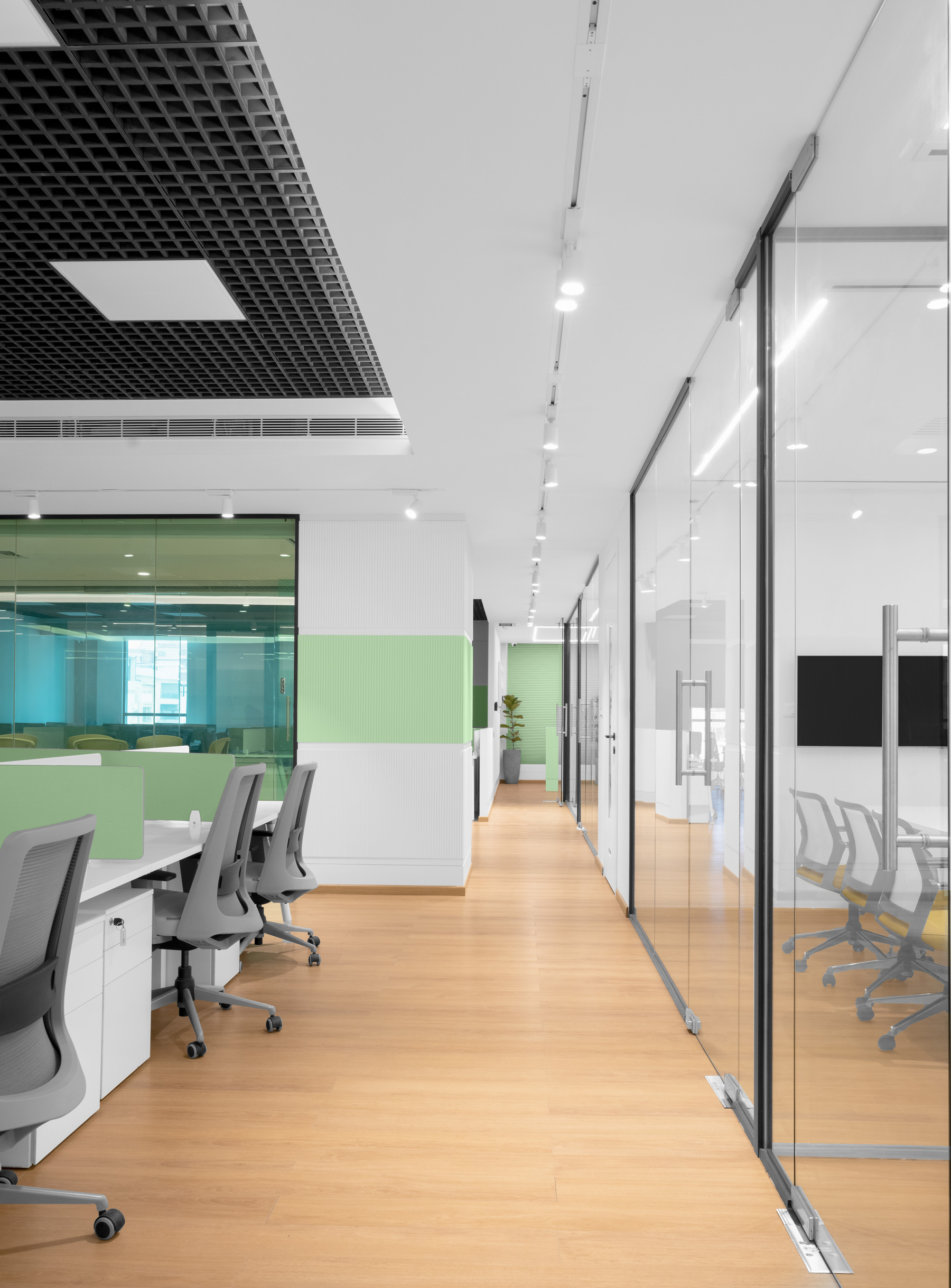 Inside this Hyderabad office where minimalism makes a grand statement ...