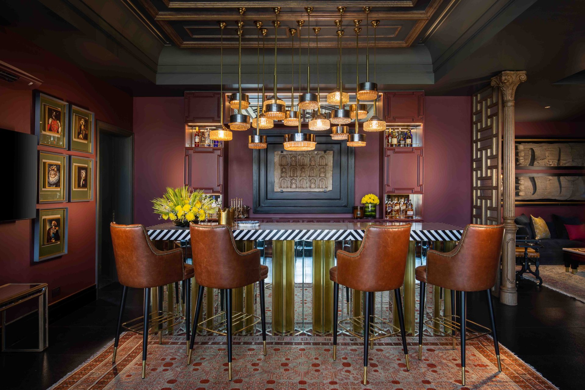 Get ready to party with these festive bar areas - Architect and ...