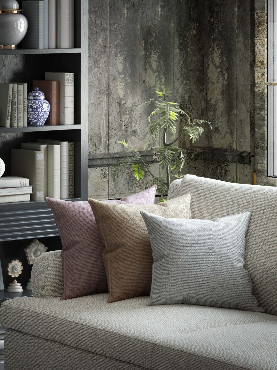 Settle into the soothing shades of this fabric collection - Architect ...