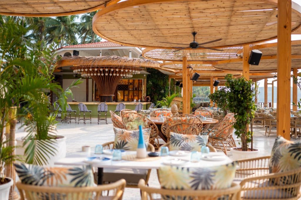 Sip sea views under the golden shadows of Goa's exotic new restaurant ...