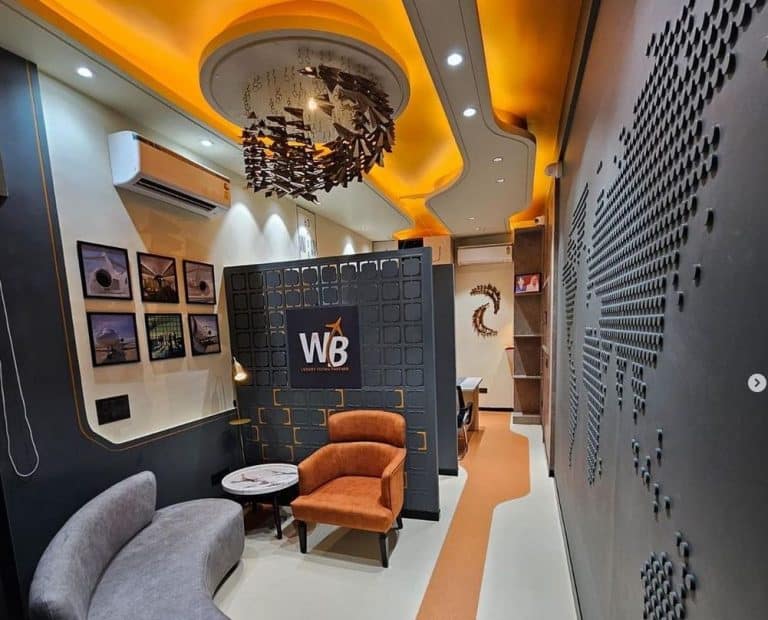 Glimpse inside Dwarka's aviation office where technology meets art ...