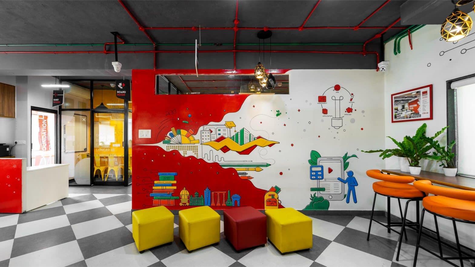 Charge up your potential inside this vibrant Chennai office - Architect ...