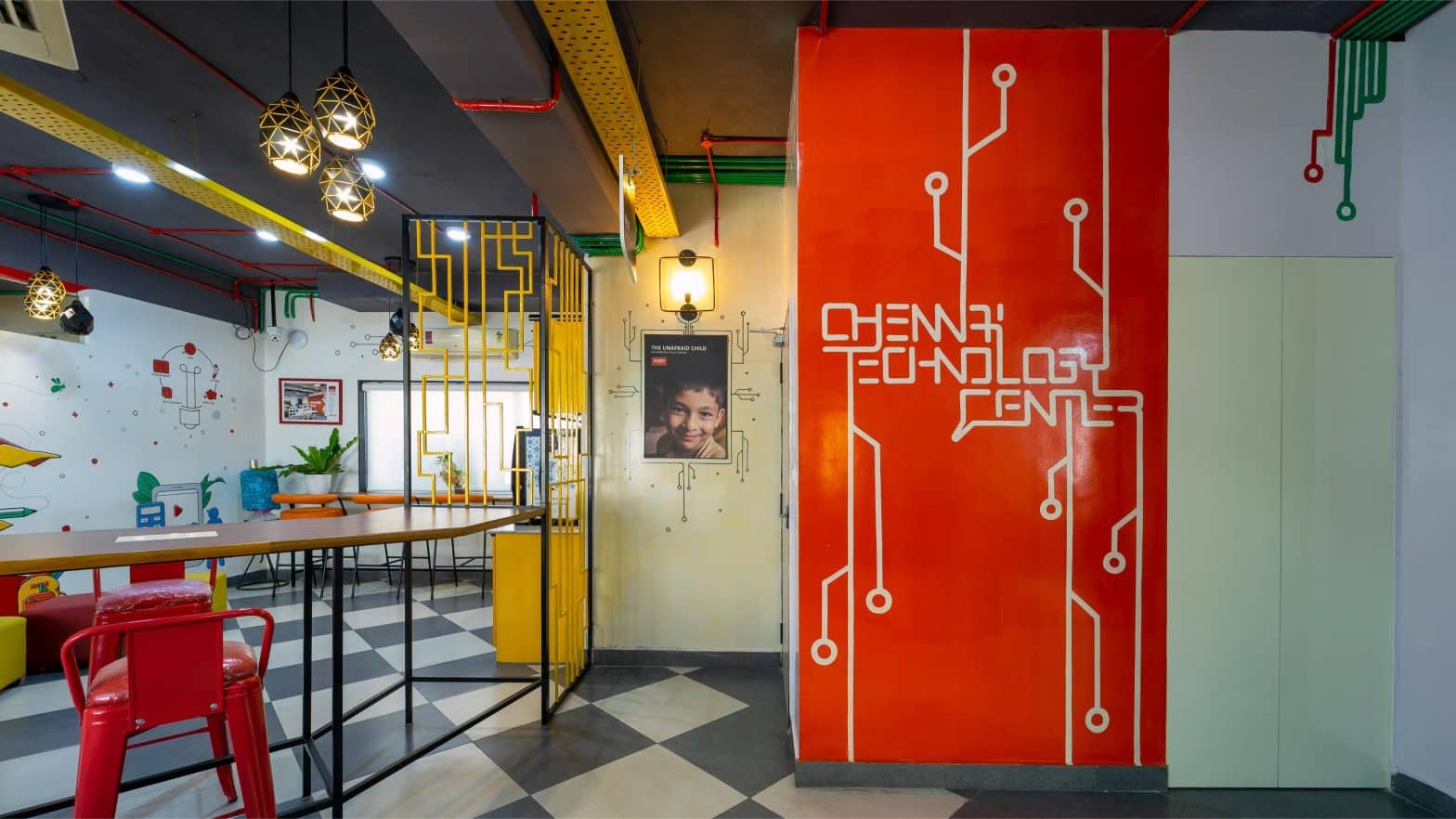 Charge up your potential inside this vibrant Chennai office - Architect ...