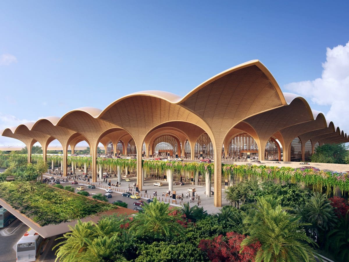 Fly into the world's greenest aiport coming up in Cambodia by Foster ...