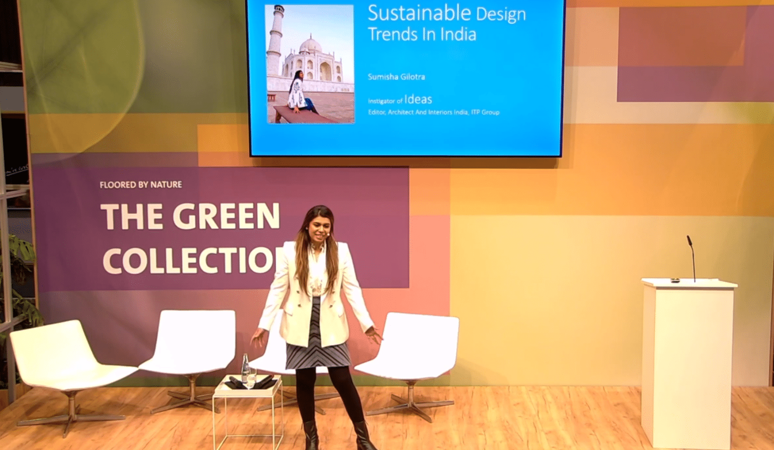 Sumisha Gilotra decodes India's sustainable design trends at Domotex Hannover - Architect and ...