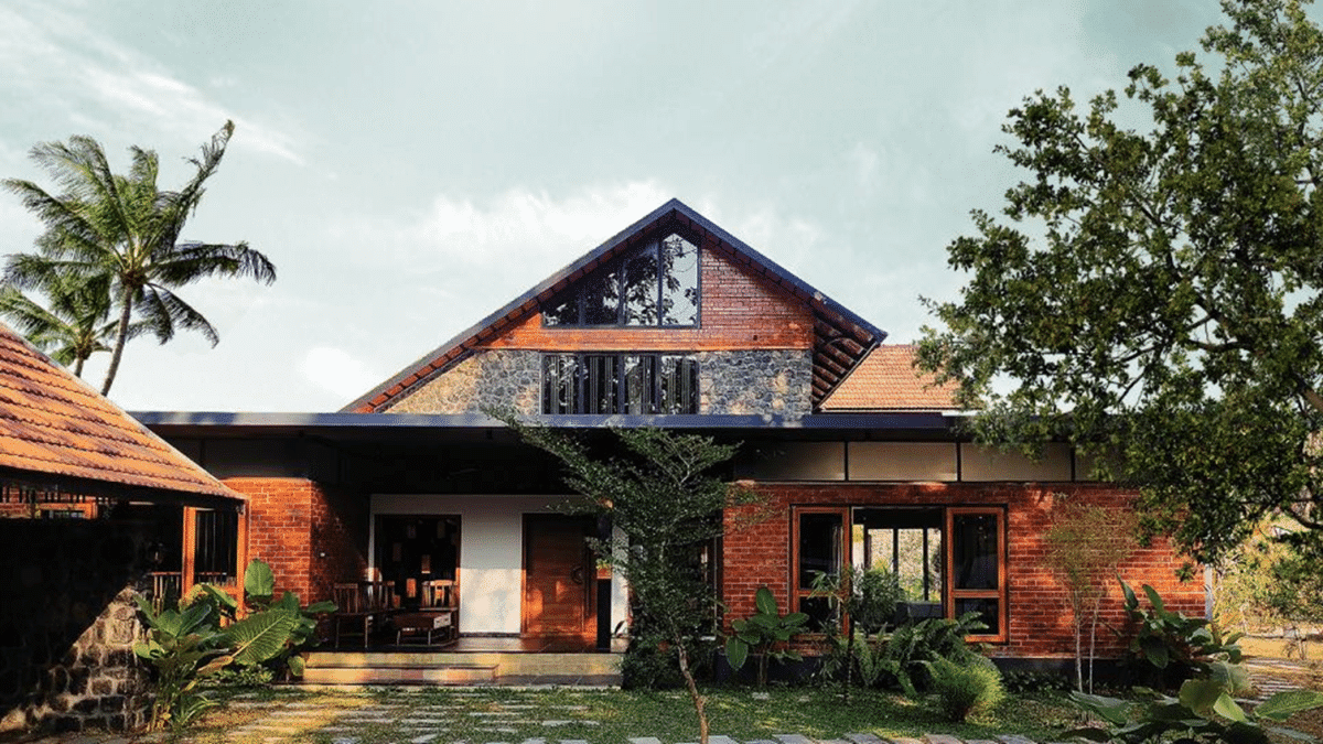 Uncover the vernacular facade of this conscious Kerala residence #AcesofSpace2023 - Architect ...