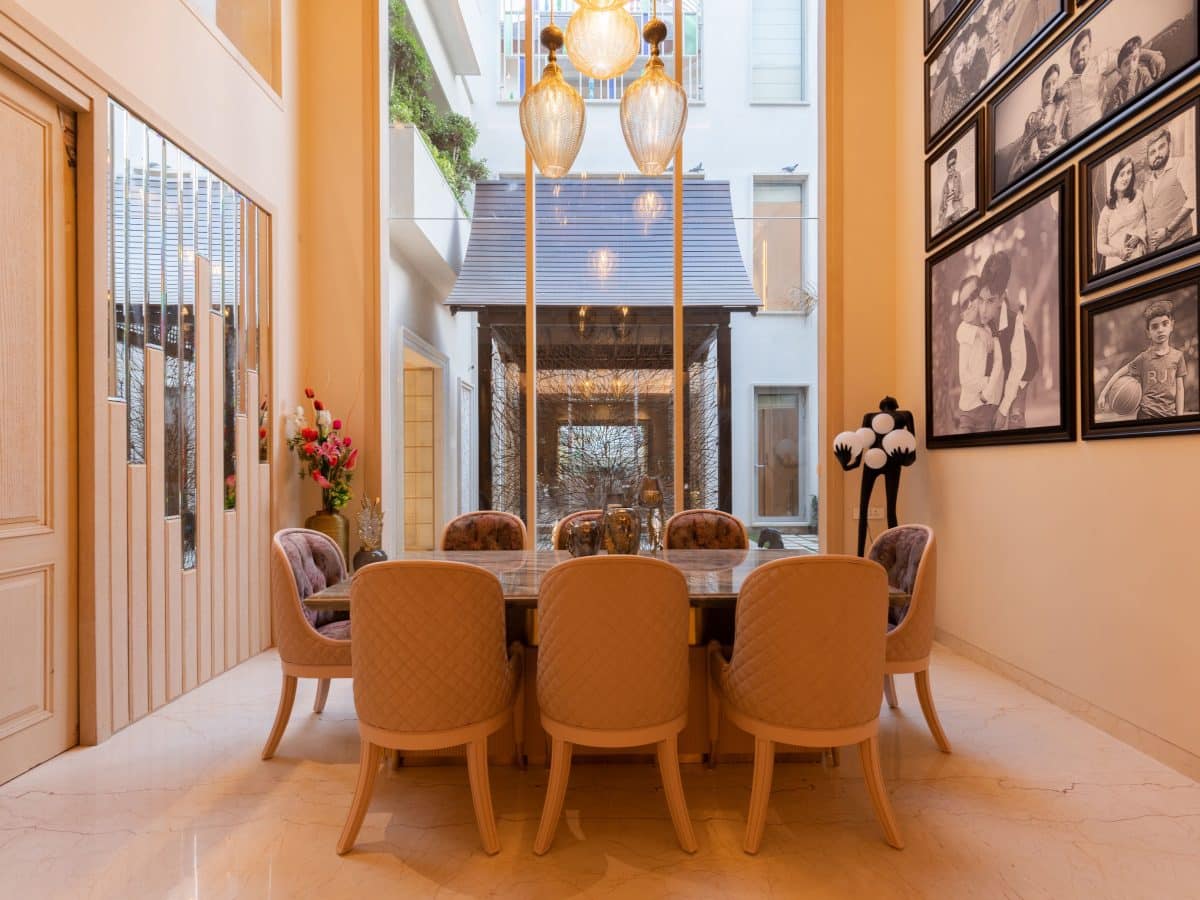 Fortify familial values within the entwining design of this twin house ...