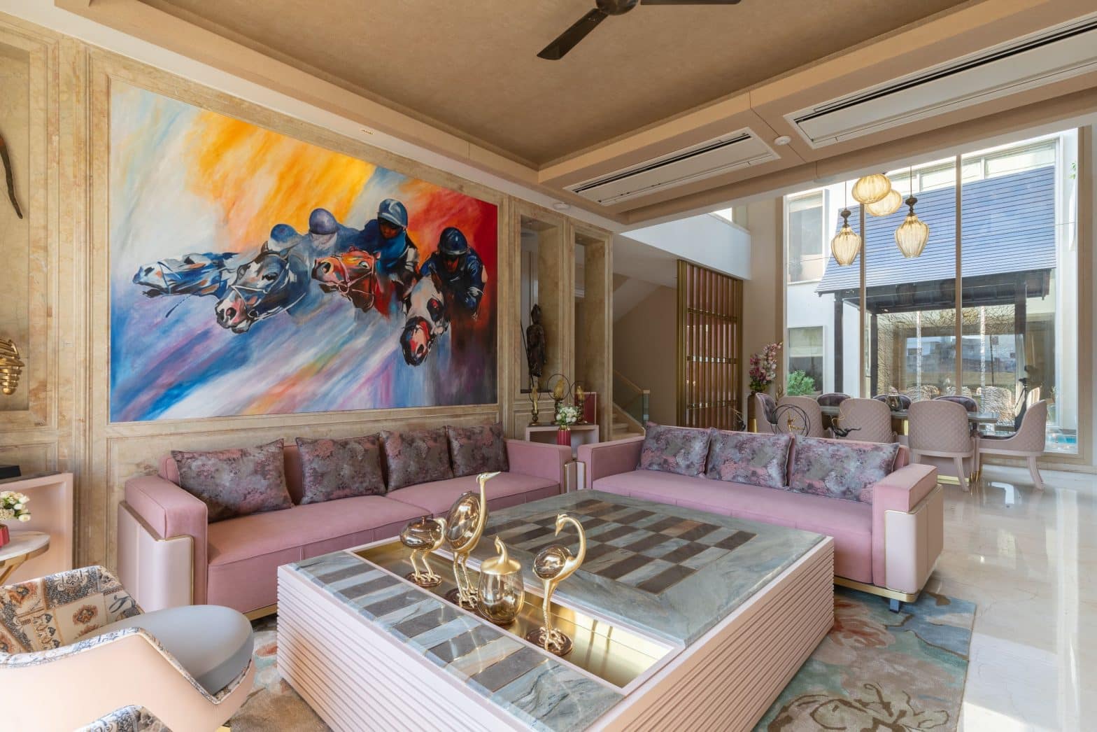 Fortify familial values within the entwining design of this twin house ...