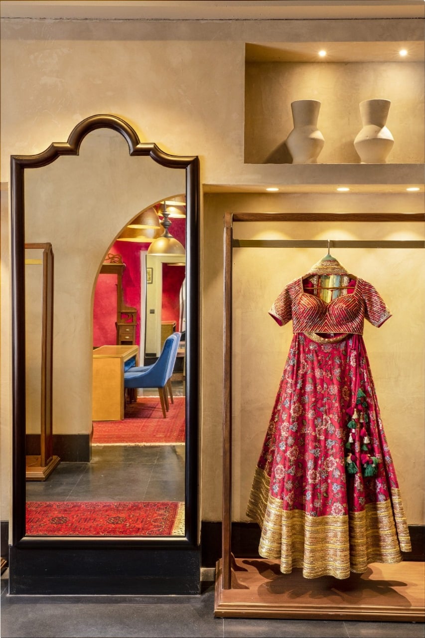 Step into the regal world of this fashionably Indian store in New Delhi ...