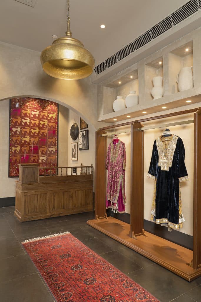Step into the regal world of this fashionably Indian store in New Delhi ...