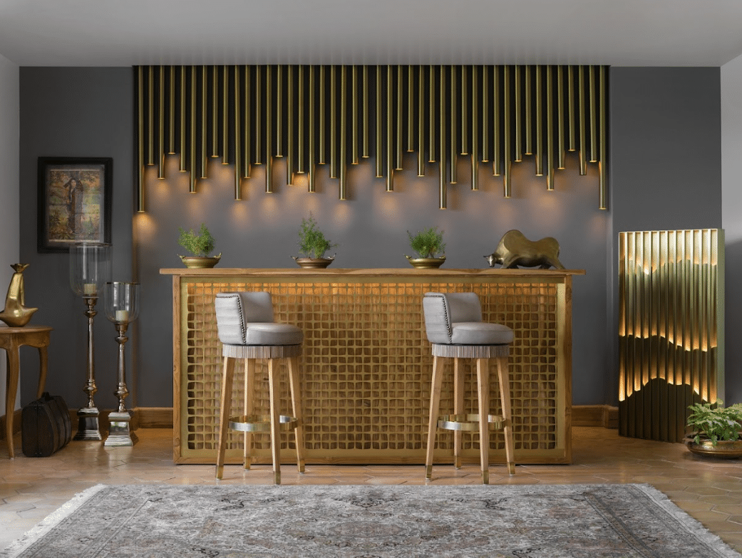 Crafts perfect spaces and styles for your home bar sanctuary with ...