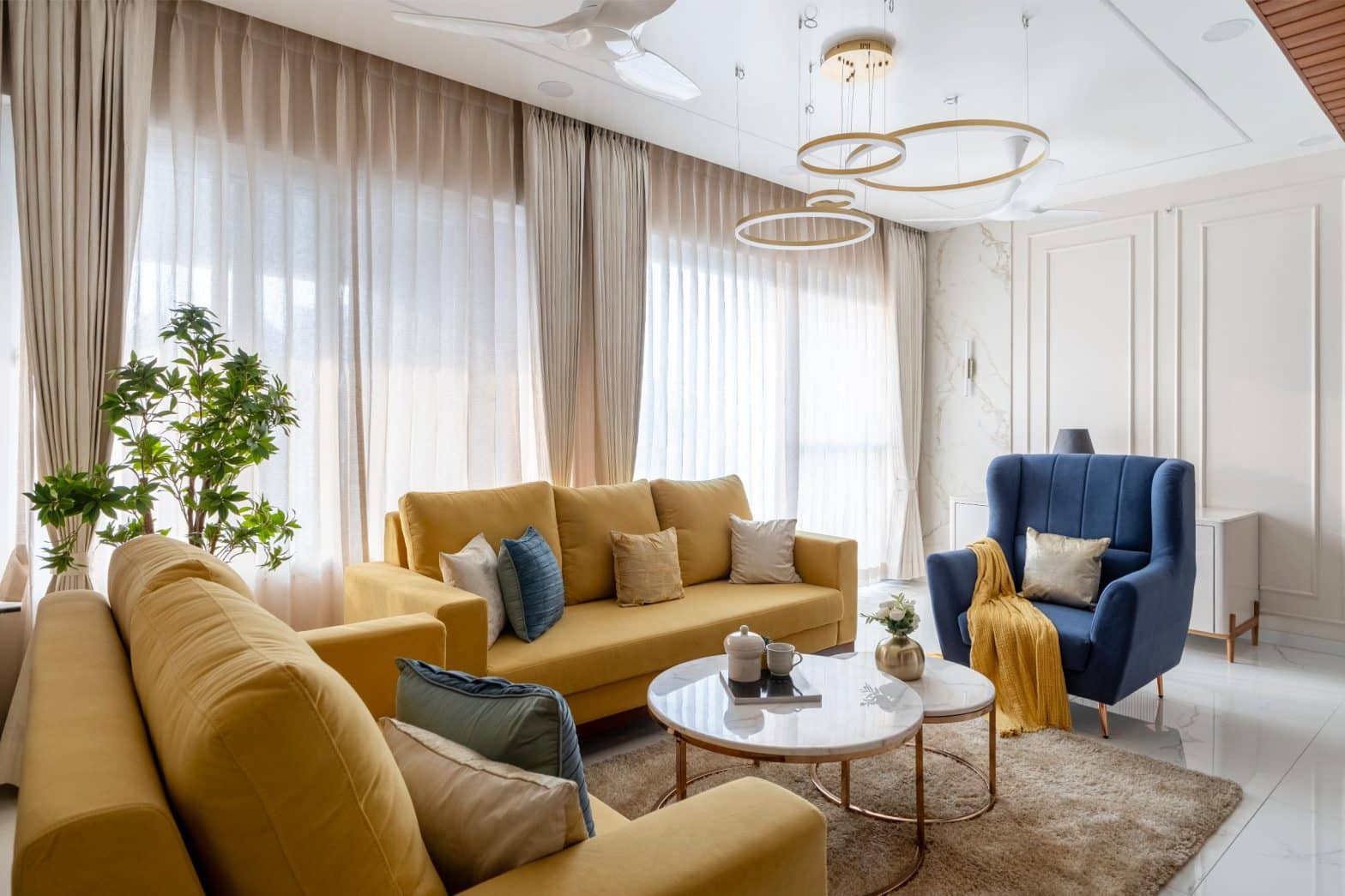 Inhale the refreshing aura of this plush 1,500 sq ft Pune apartment - Architect and Interiors India