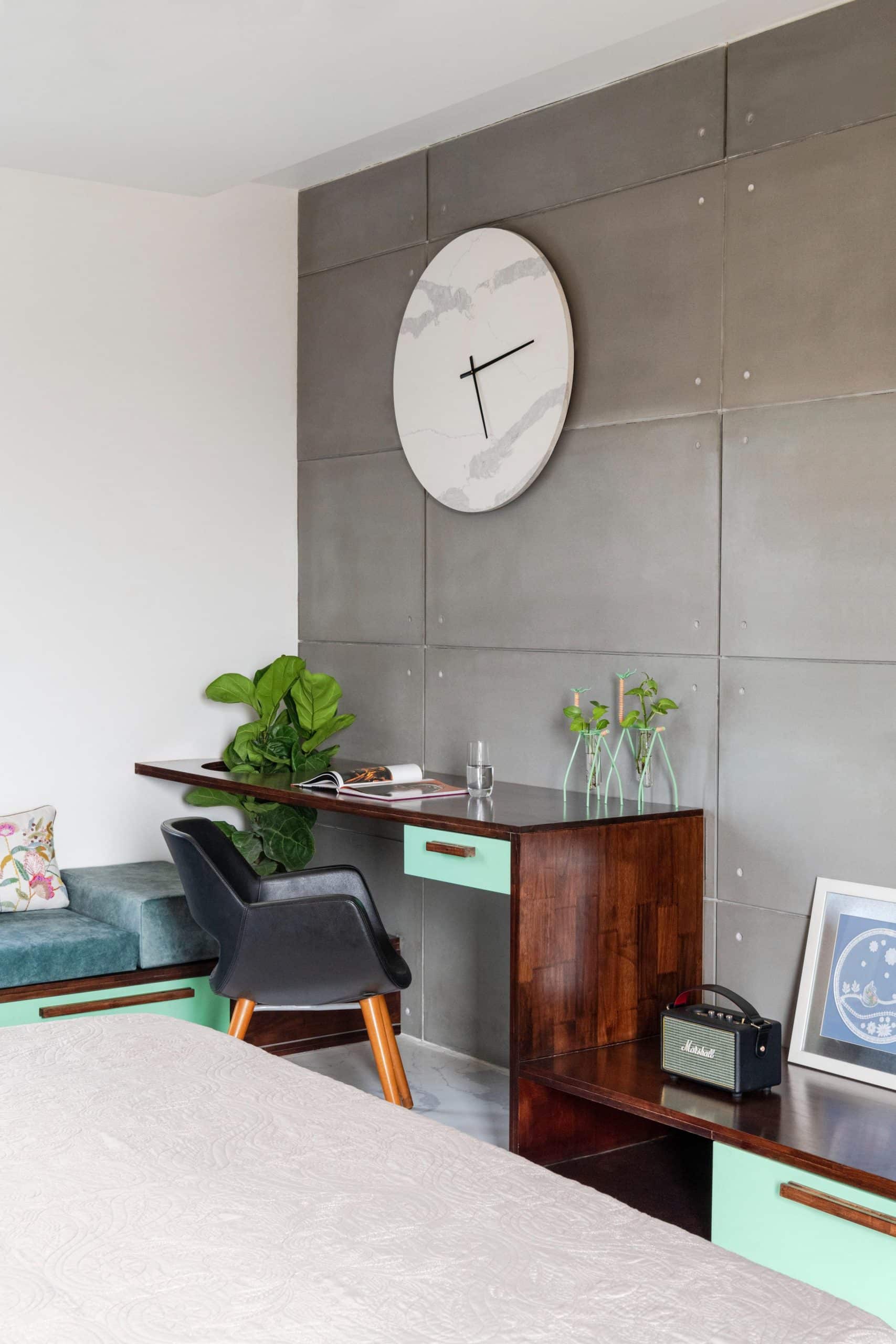 Zoom through style curves in Gurugram's minty-fresh residence ...