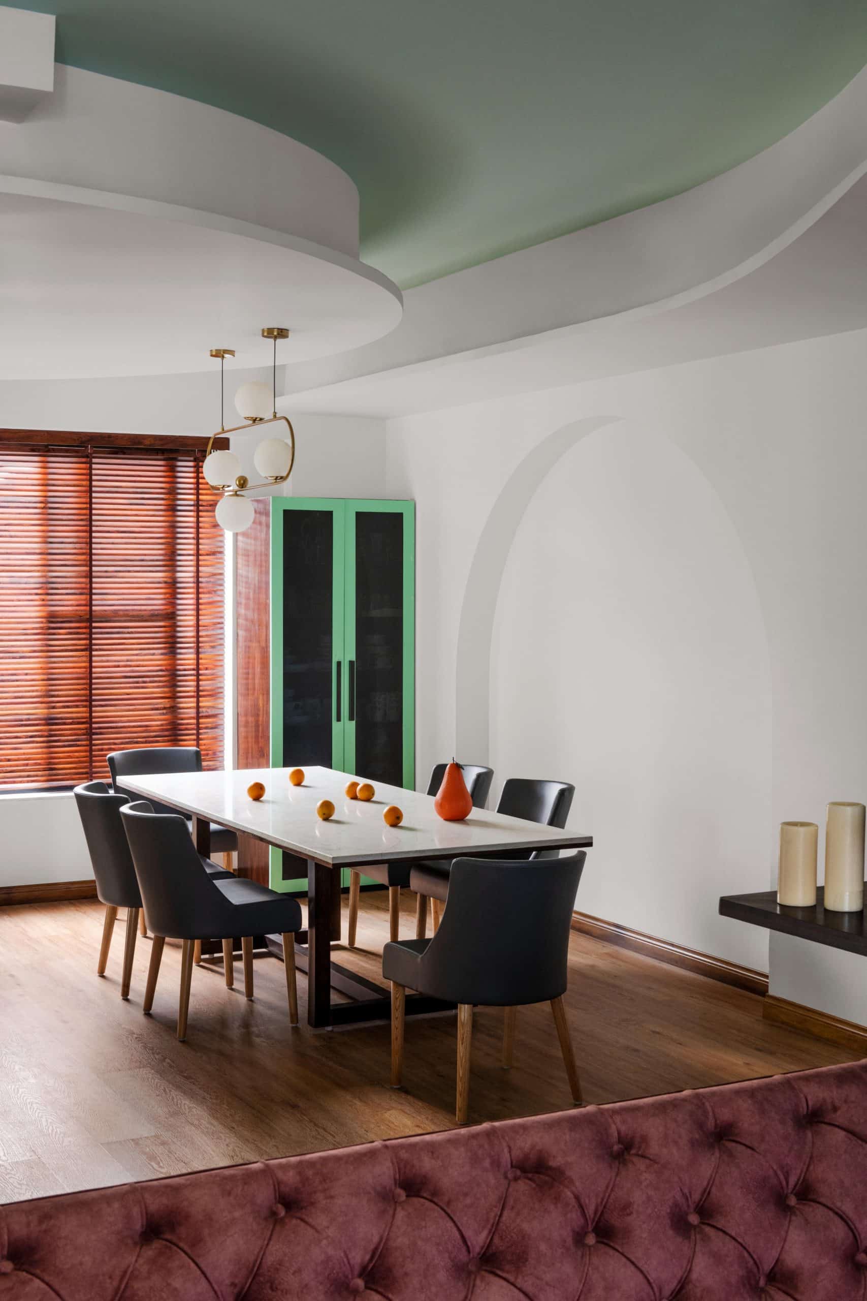 Zoom through style curves in Gurugram's minty-fresh residence ...