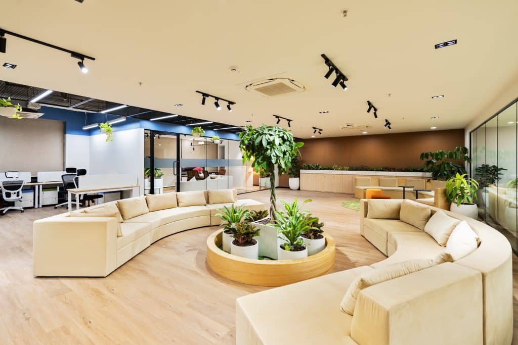 Flipspaces' delivers Bharat Financial Inclusion Limited's new office spanning 1 Lakh sq ft in ...