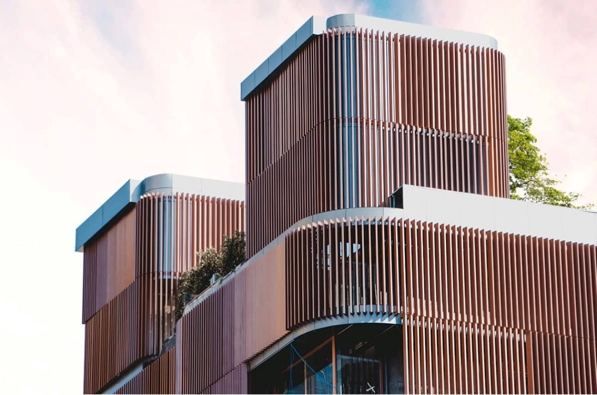 Elevate your space with this classy range of ventilated fin louvers ...