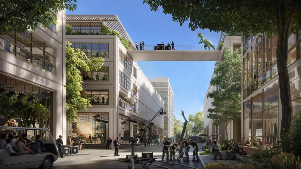 Dive into these breathtaking designs for a modernized television city ...