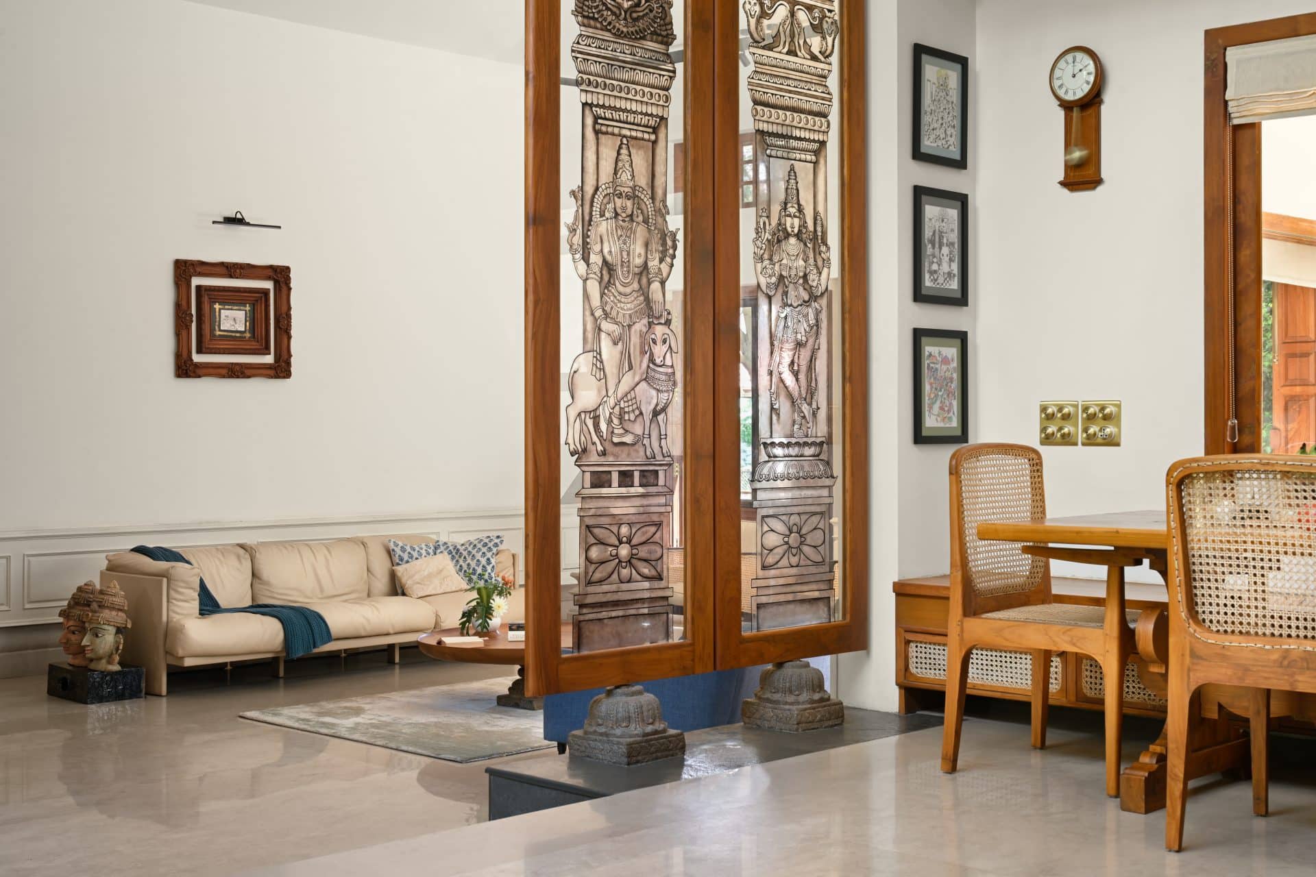 Redefining tradition with modernity at this colonial Chettinad house ...
