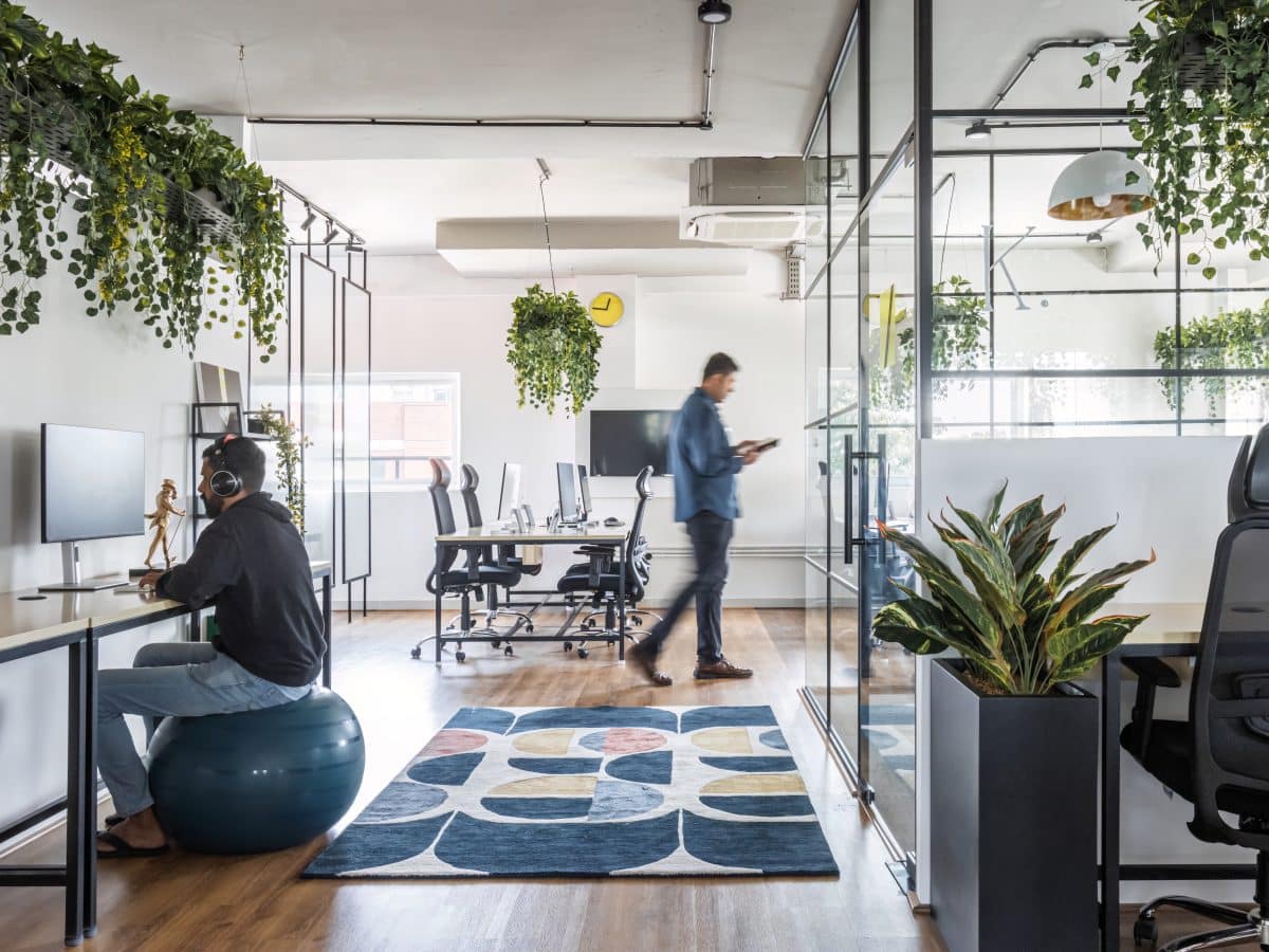 Have a close look at this quirky marketing agency's vibrant workspace ...