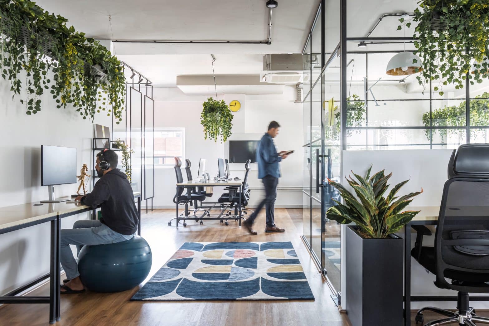 Have a close look at this quirky marketing agency's vibrant workspace ...