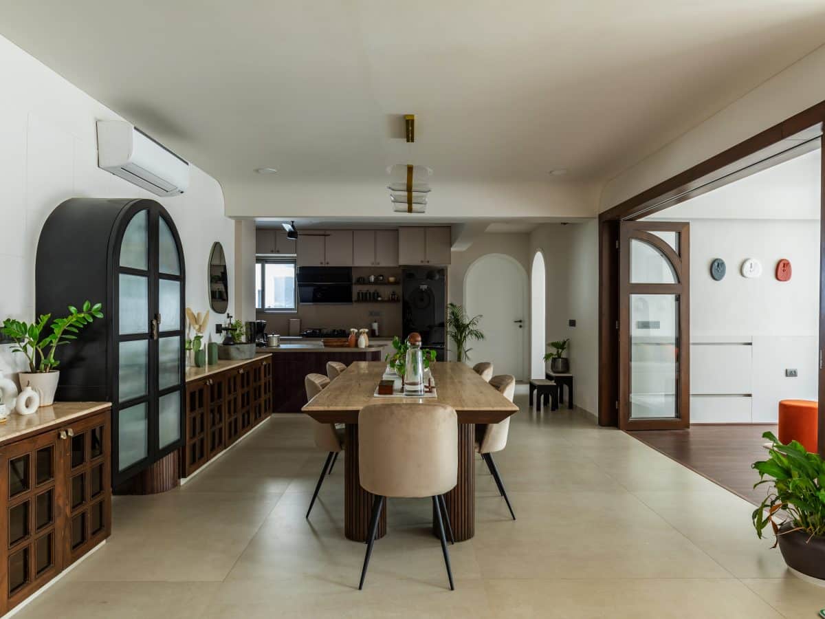 Knock on the pastel doors leading to this minimalistic Indore home - Architect and Interiors India