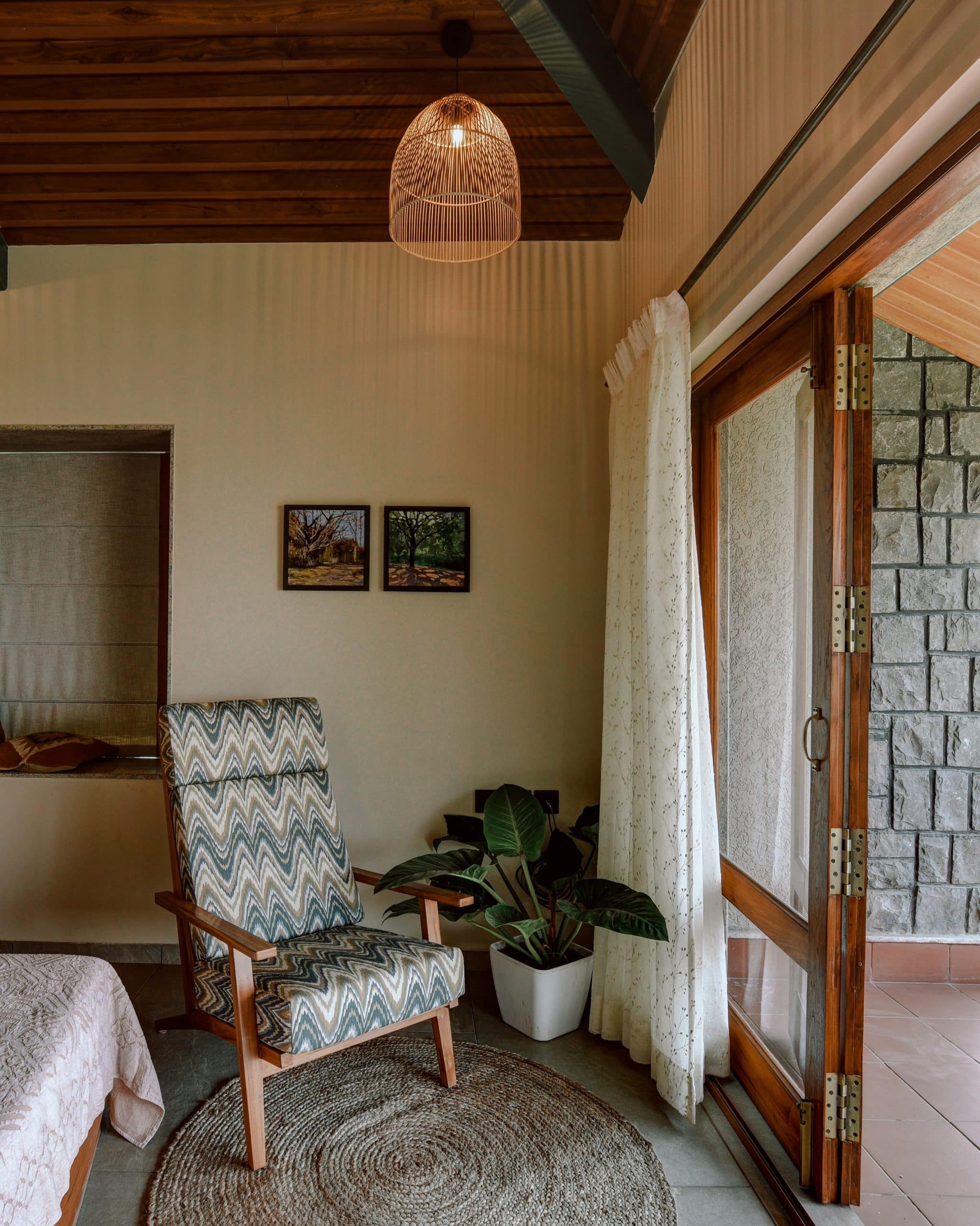 Retreat into the Pune orchards from this humble castle on the hill ...