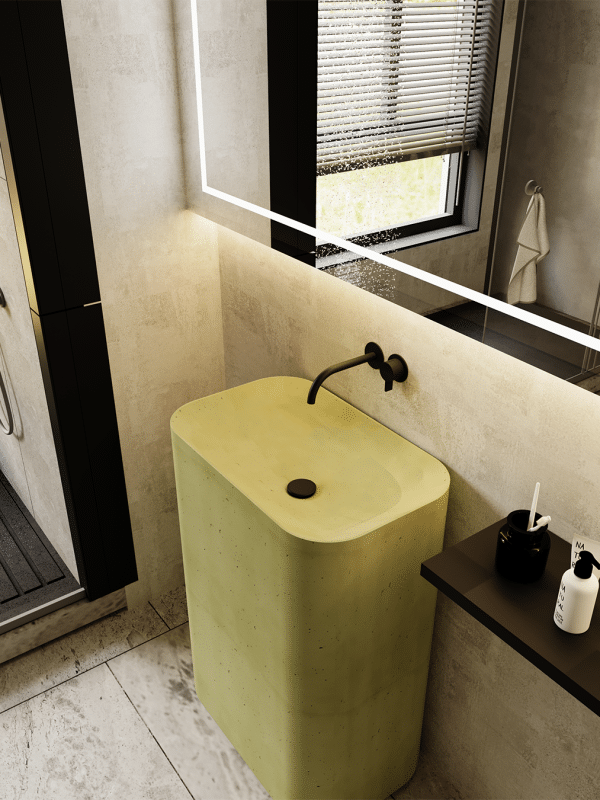 Reimagine modernism with these freestanding concrete furniture designs ...