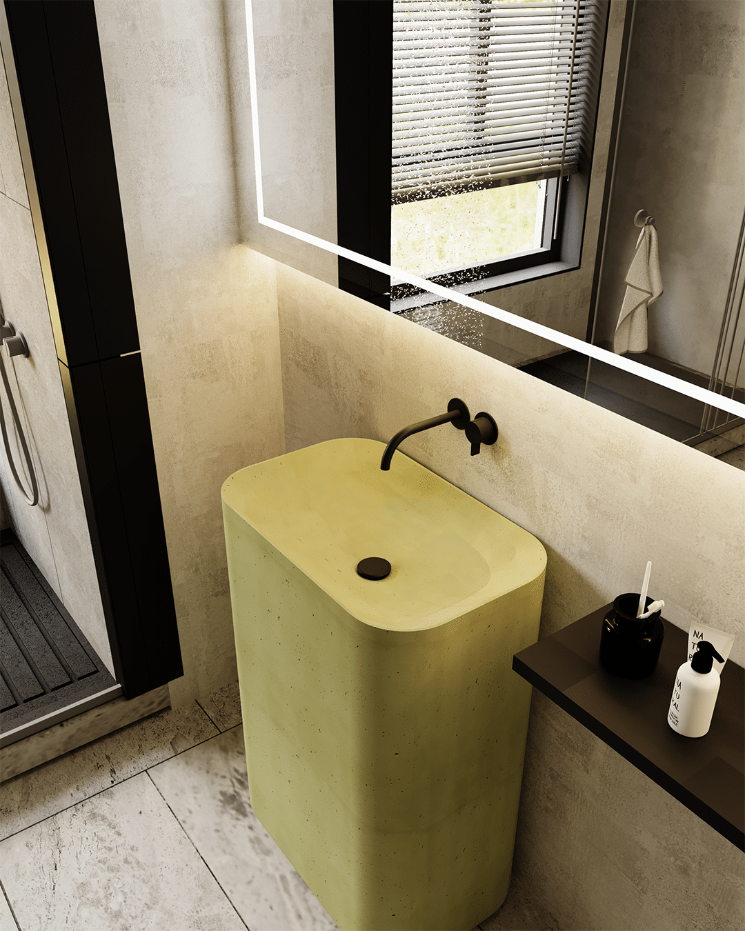 Reimagine modernism with these freestanding concrete furniture designs ...