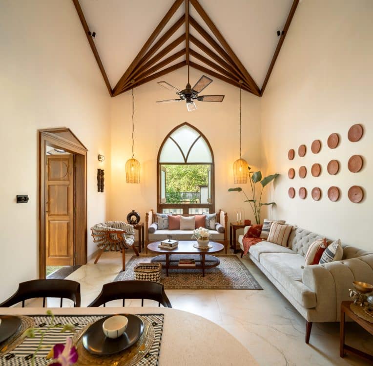 Slow down time inside this commanding 1,500 sq ft Gothic Goan villa ...