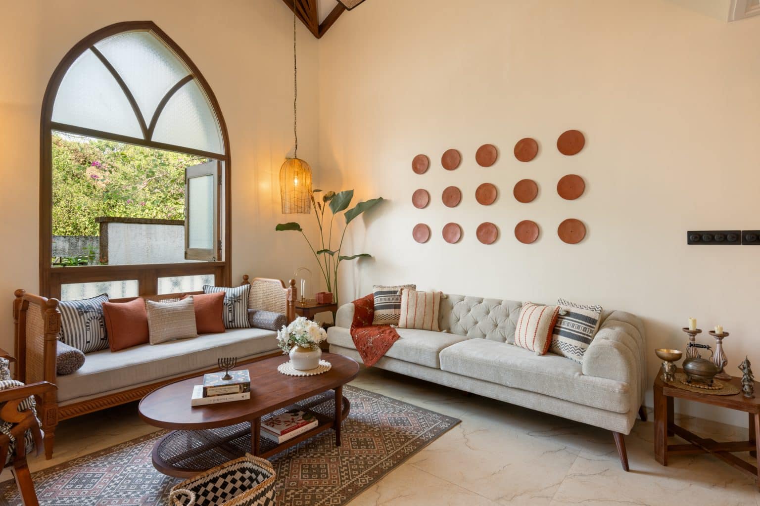 Slow down time inside this commanding 1,500 sq ft Gothic Goan villa ...