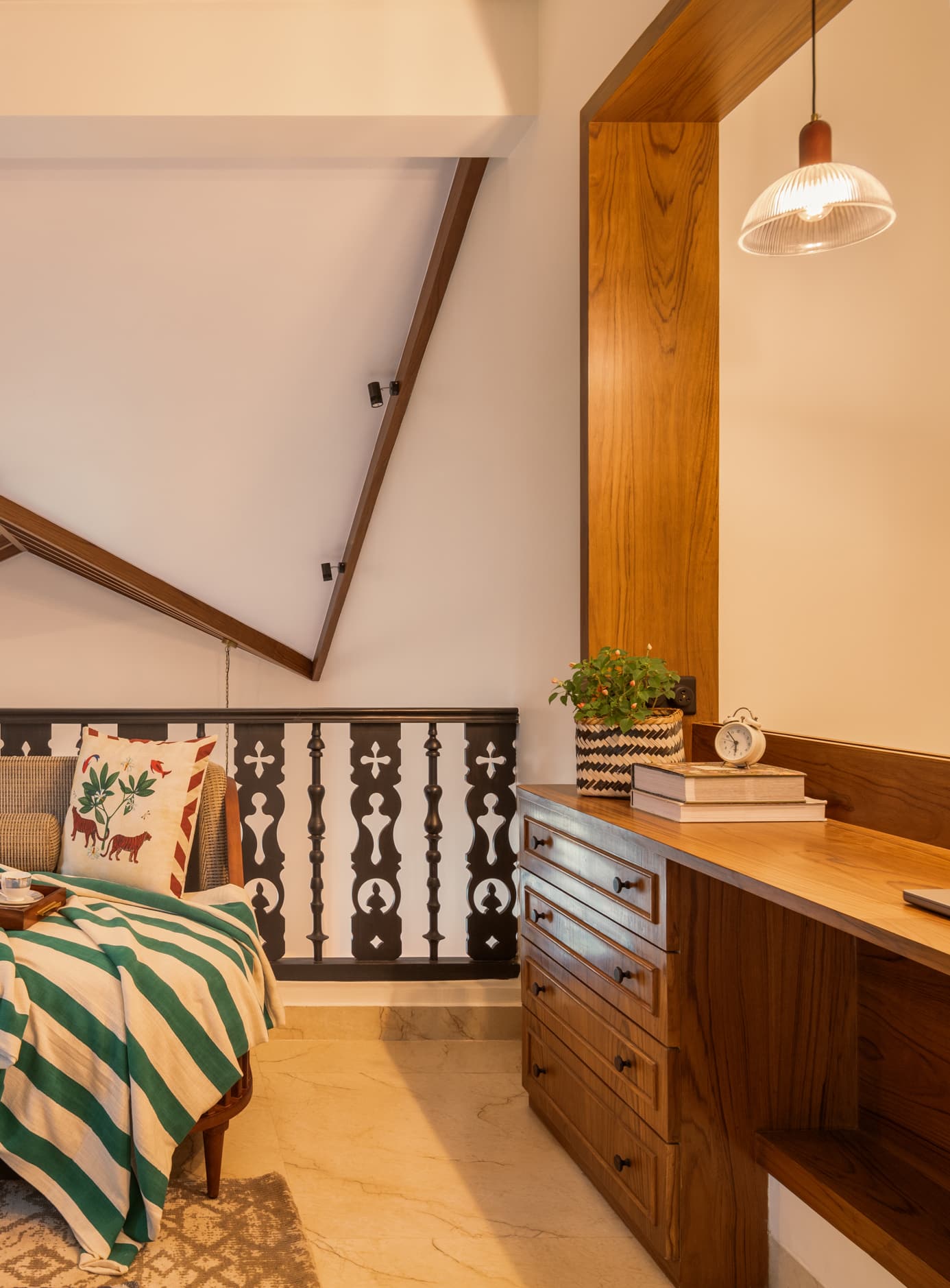 Slow down time inside this commanding 1,500 sq ft Gothic Goan villa ...