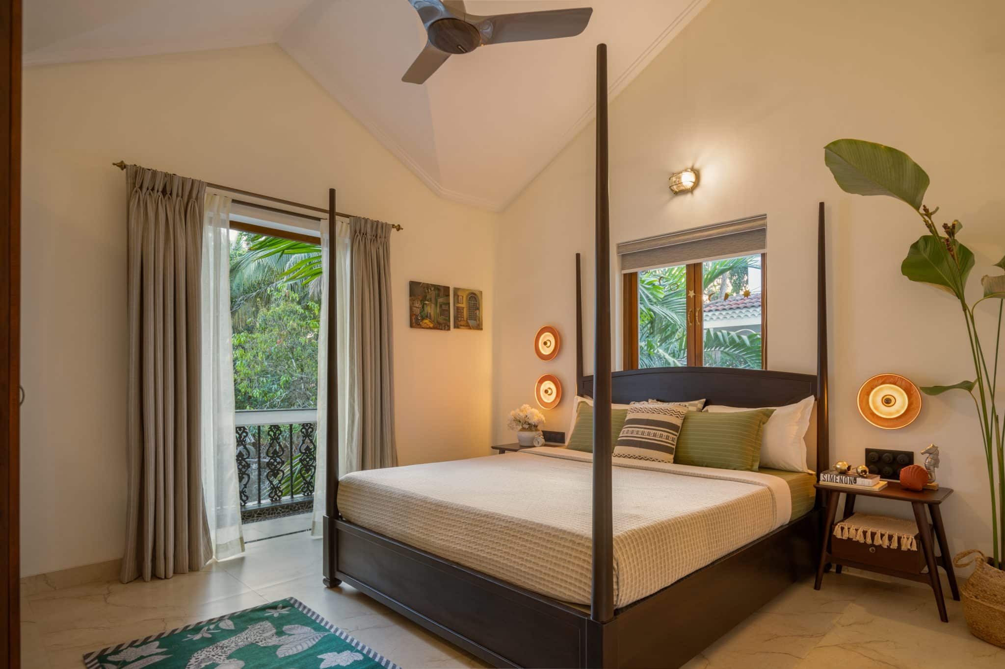 Slow down time inside this commanding 1,500 sq ft Gothic Goan villa ...