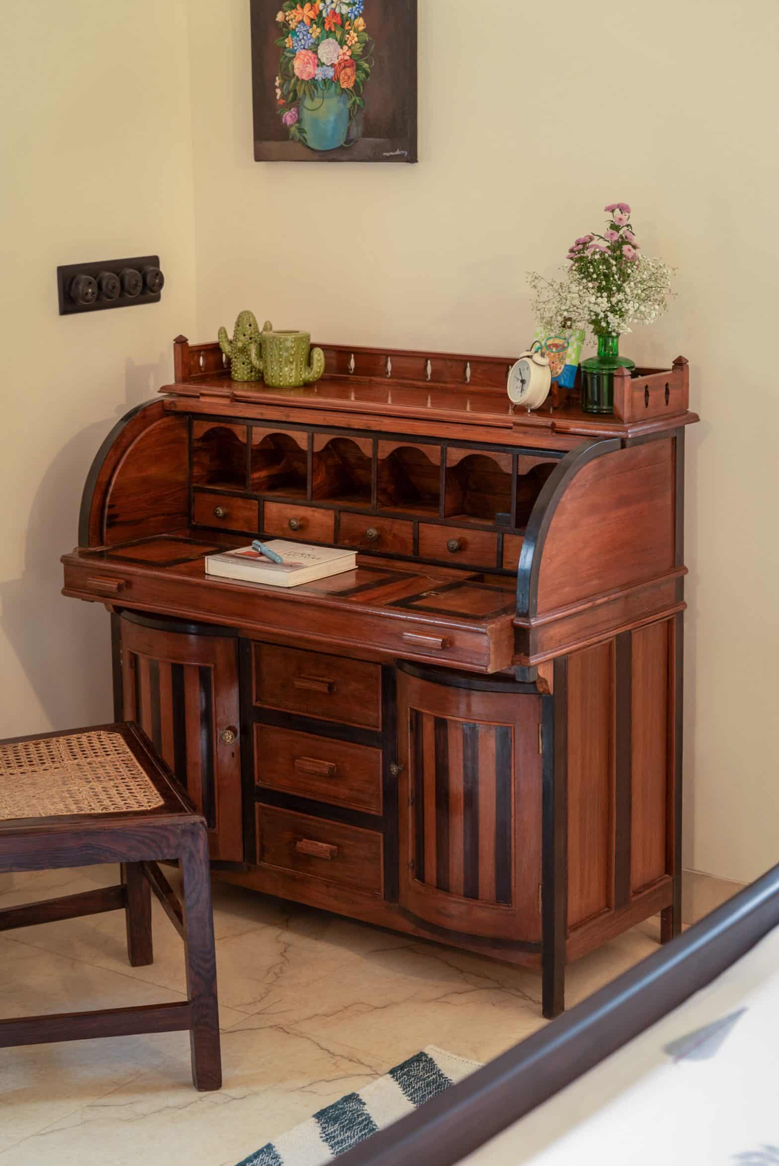 Slow down time inside this commanding 1,500 sq ft Gothic Goan villa ...