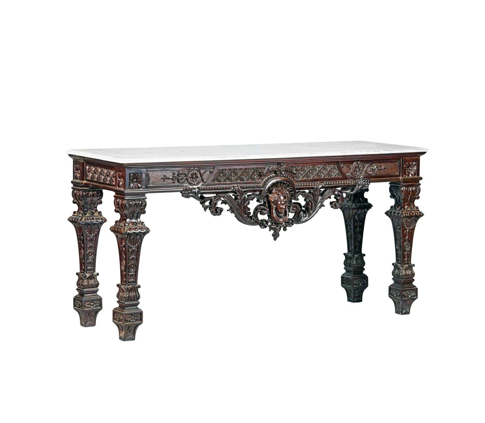 Bring the vintage charm alive with this Indian Colonial console design ...