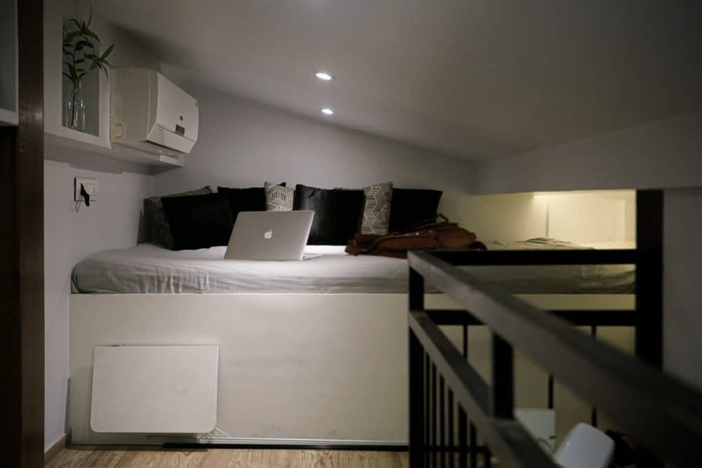 Tour the compact loft life of this 500 sq ft home in the heart of ...