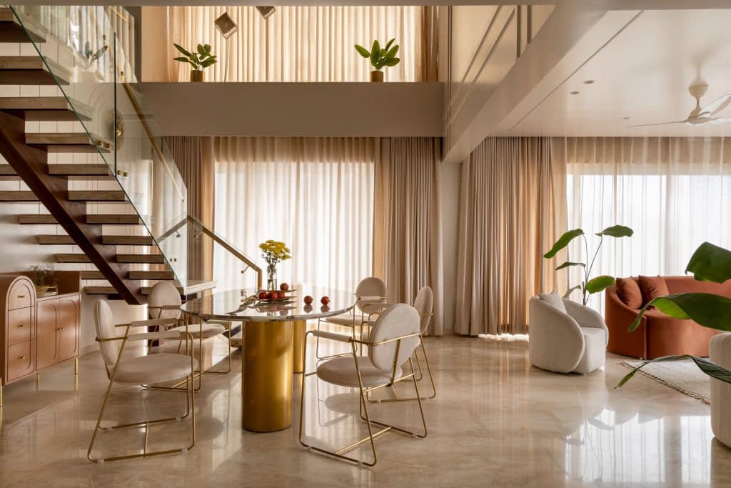 Watch this designer's creative palette flow into her 4,200 sq ft Nashik home - Architect and ...