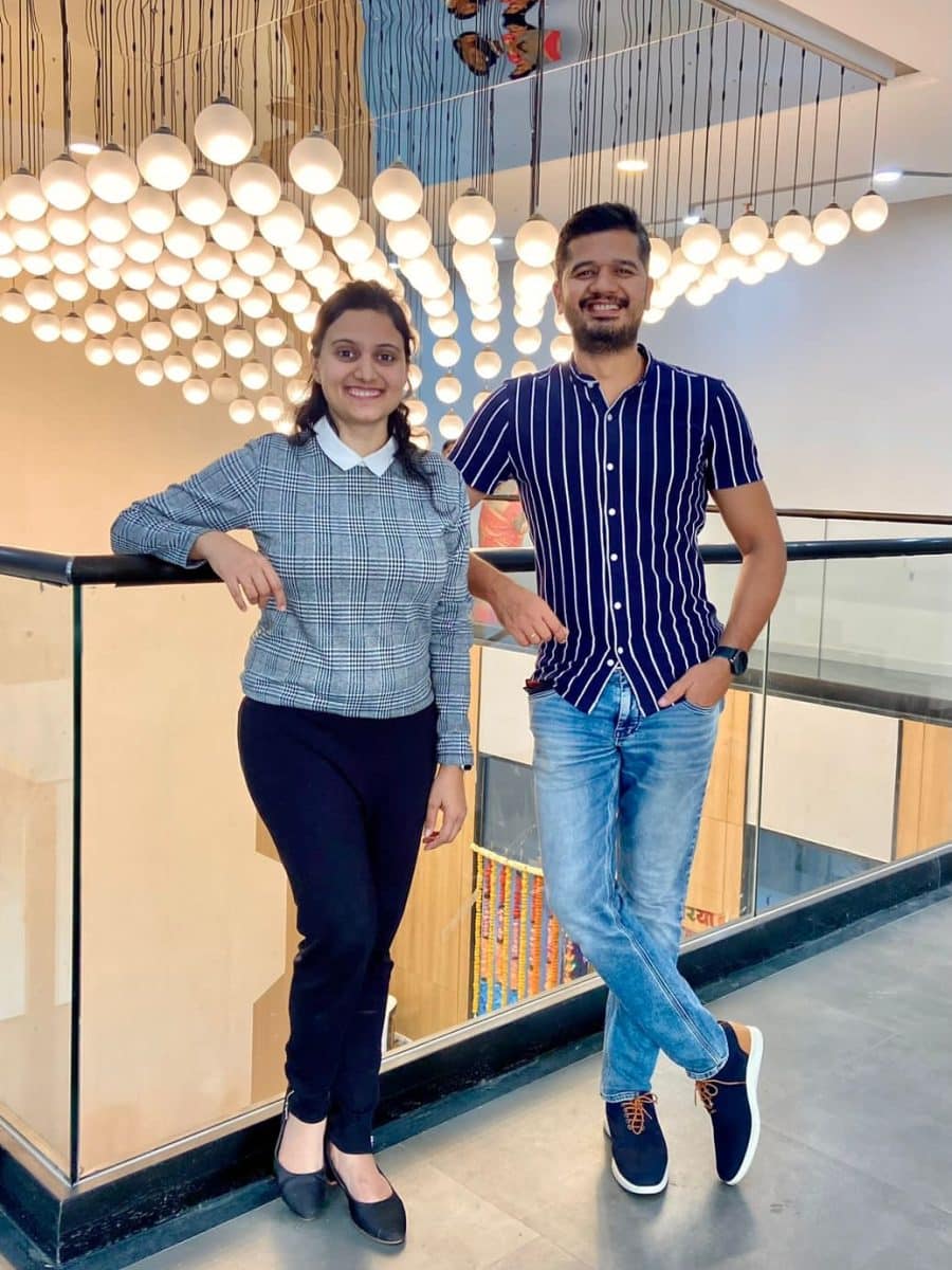 Decode the symbolic features of this 6,000 sq ft CA's office in Dhule ...