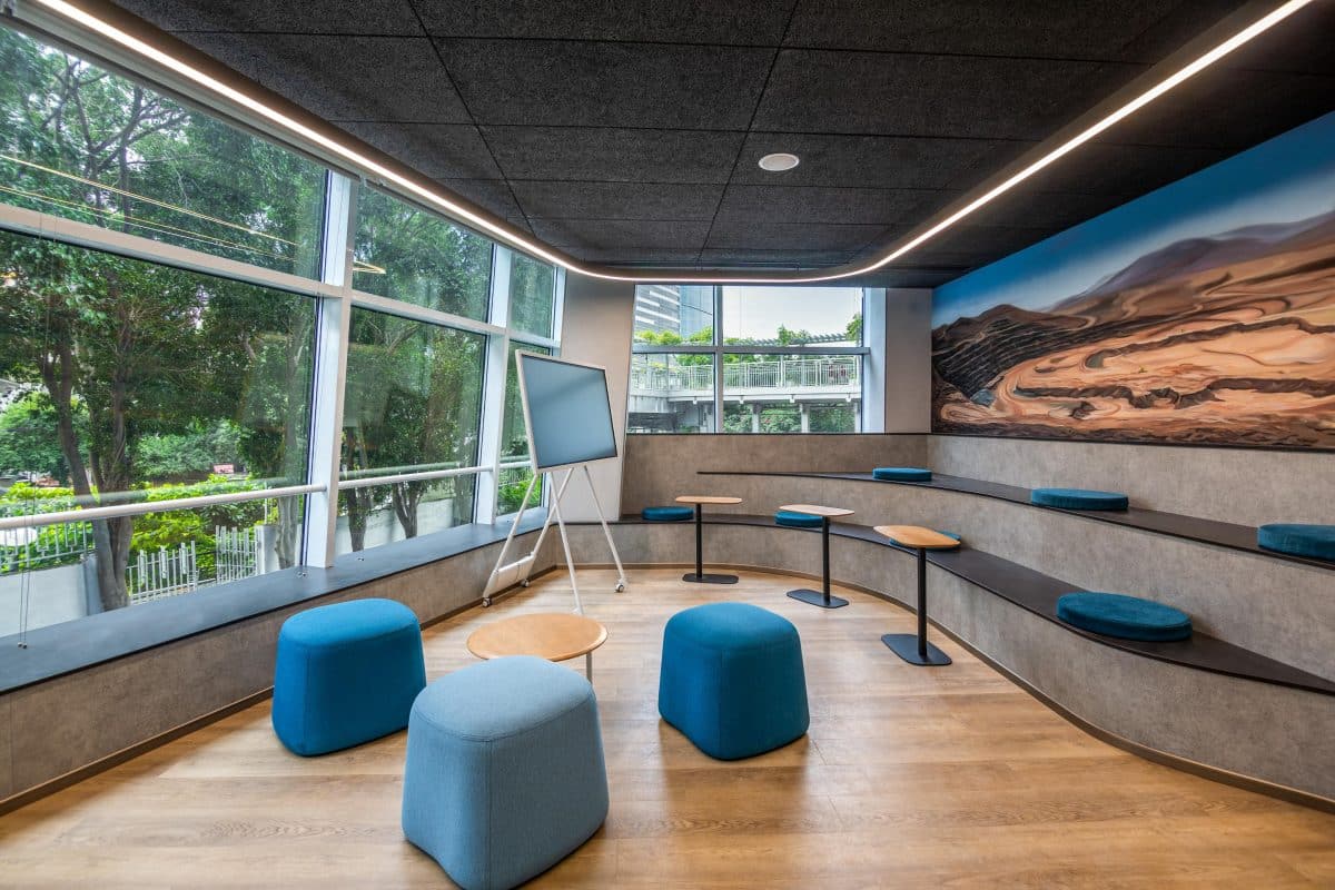 Enter a new dimension of working at this 77,000 sq ft office in ...