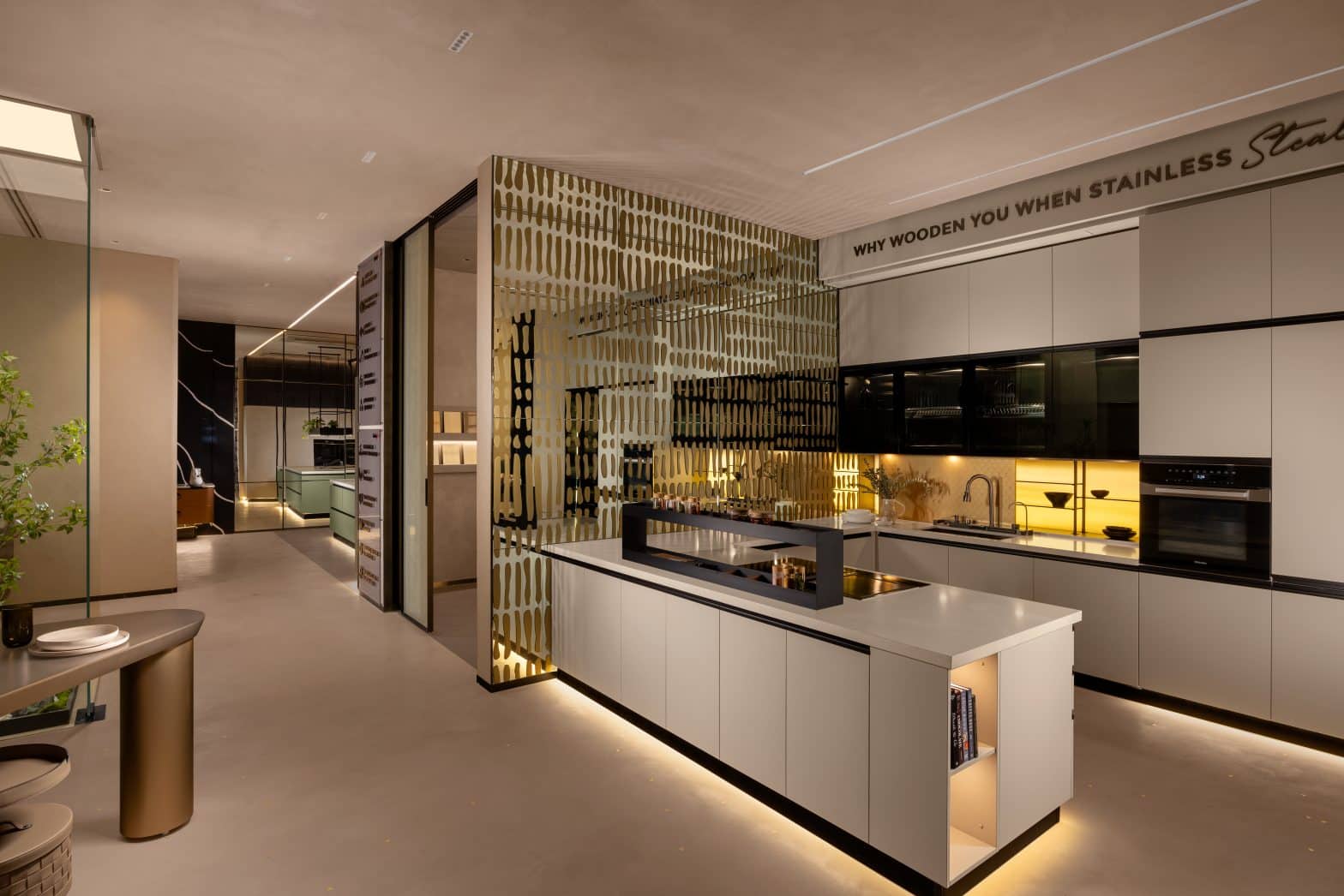 Enter the world of exquisite kitchens and more at the Kuche7 experience ...